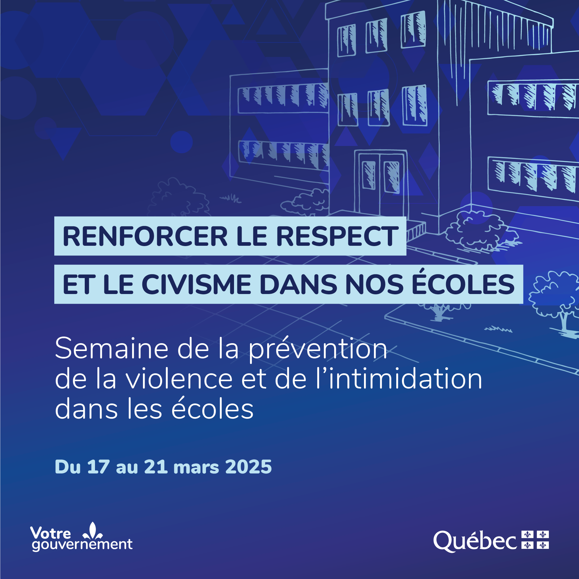 Semaine de la prévention de la violence et de l’intimidation dans les ...
